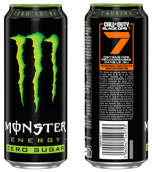 Promotion Call of Duty X Monster Energy France