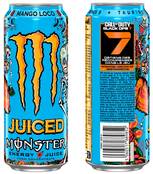Promotion Call of Duty X Monster Energy France