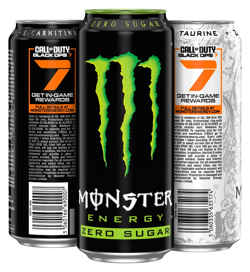 Call of Duty X Monster Energy Promotion Great Britain