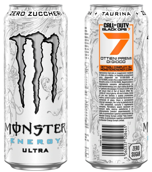 Promozione Call of Duty X Monster Energy Italia
