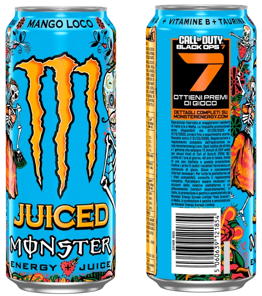 Promozione Call of Duty X Monster Energy Italia
