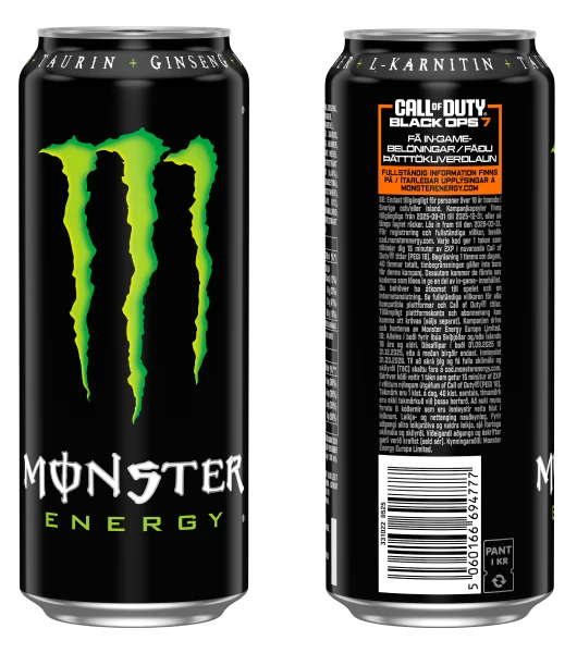 Call of Duty X Monster Energy Promotion Sverige